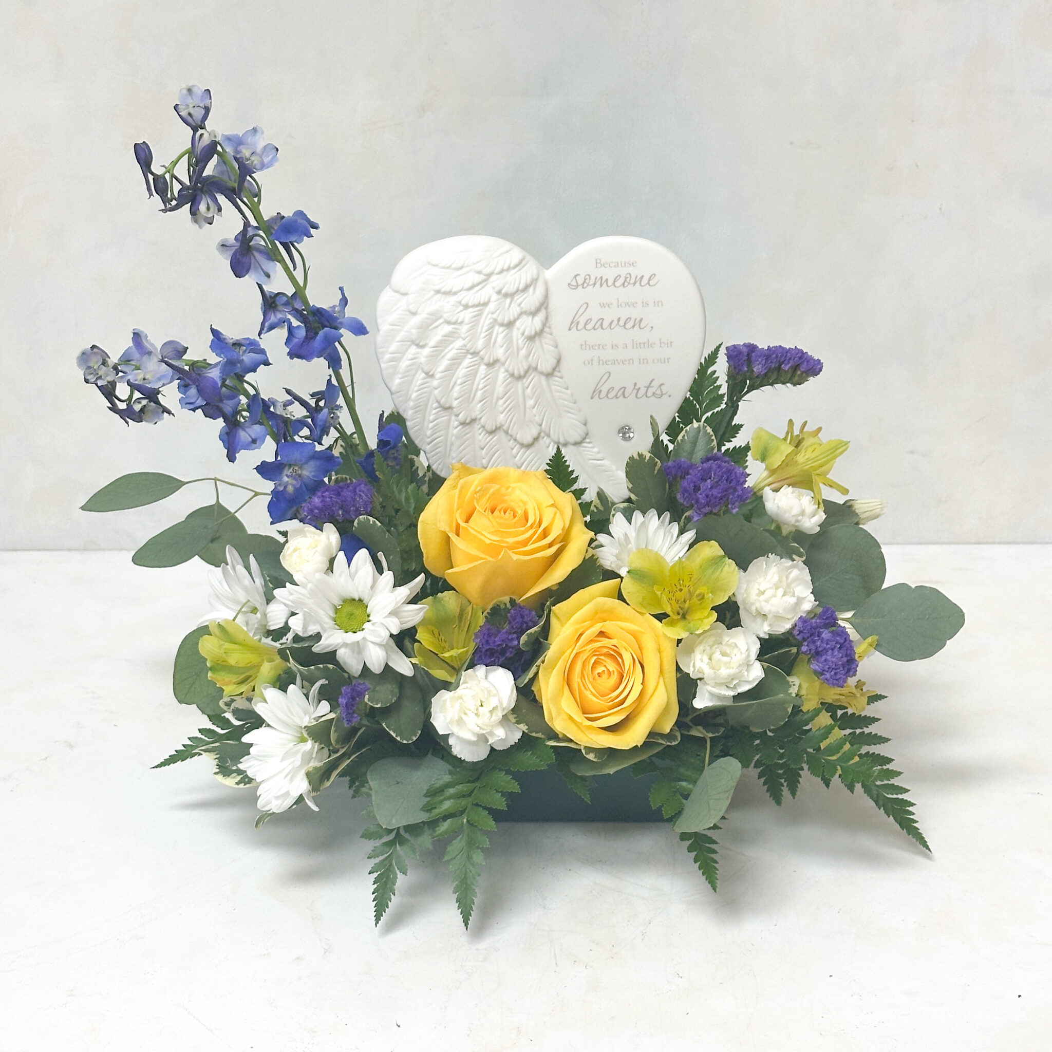 Heart Keepsake Arrangement - Boulger Funeral Home